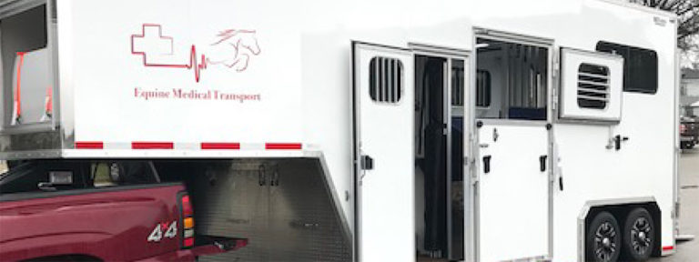 Equine Medical Transport – Horsemen’s Track and Equipment